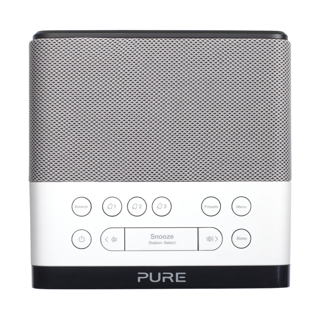 Pure Siesta Rise bedside DAB+ Clock Radio - AV World - Auckland HiFi Store