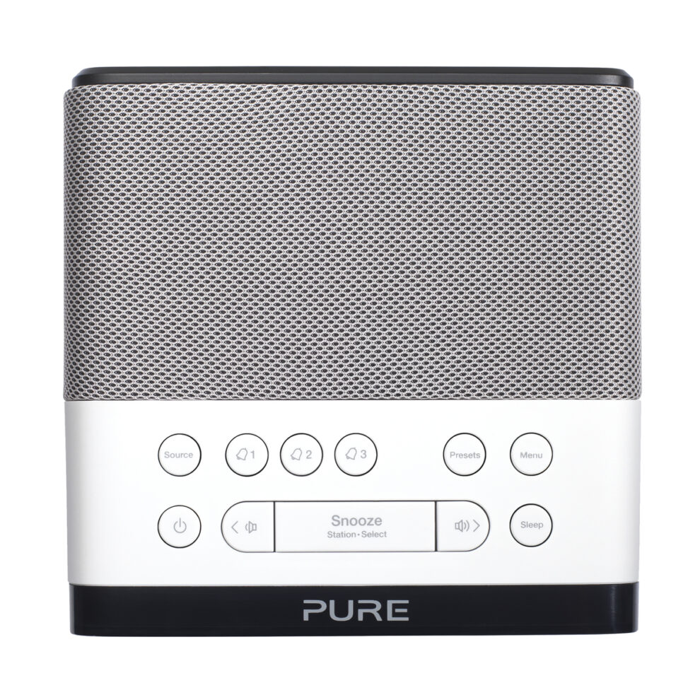 Pure Siesta Rise bedside DAB+ Clock Radio - AV World - Auckland HiFi Store