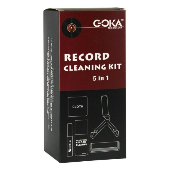 Goka Technology Record Cleaning Kit 5 in 1 - AV World - Auckland HiFi Store