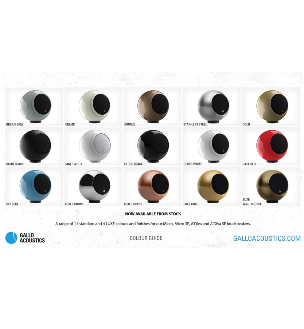 Gallo Acoustics Micro Sphere 5.1 System - AV World - Auckland HiFi Store
