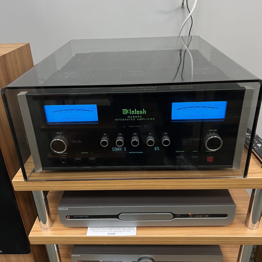 McIntosh MA8950 Integrated Amplifier - AV World - Auckland HiFi Store