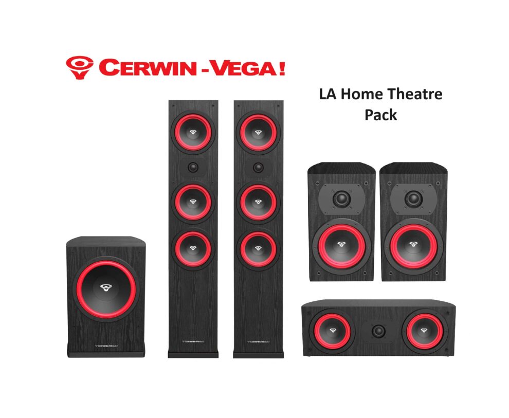 Cerwin Vega LA Series Home Theatre Pack - AV World - Auckland HiFi Store