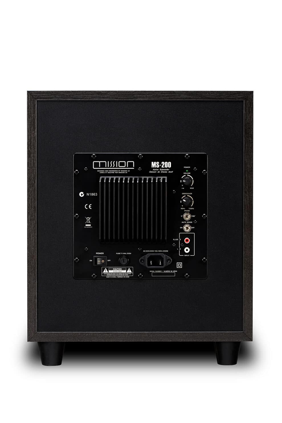 Mission MS-200 10" Subwoofer - AV World - Auckland HiFi Store