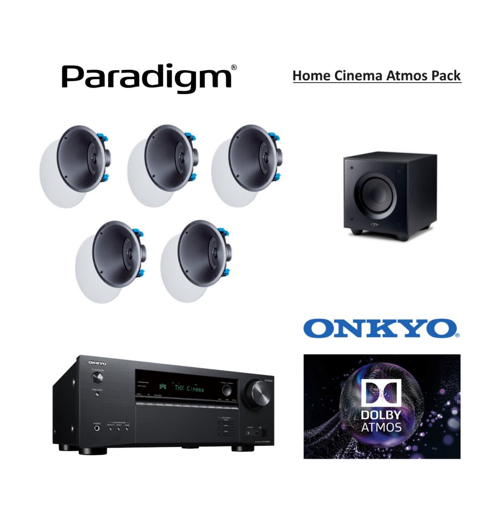 Paradigm Home Cinema Atmos Pack - AV World - Auckland HiFi Store