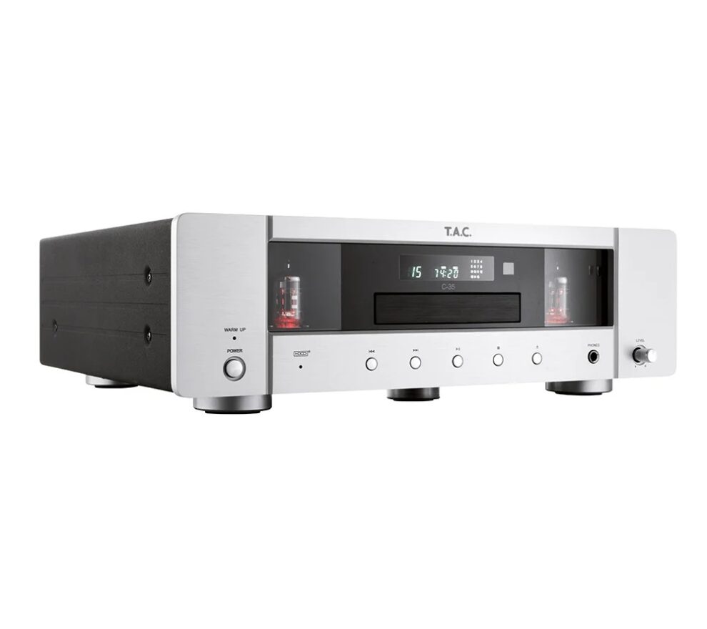 TAC C-35 Tube Compact Disc Player (silver) - AV World - Auckland HiFi Store