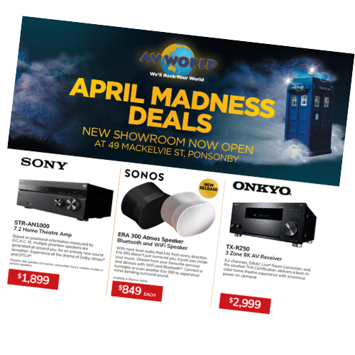 Home - AV World - Auckland HiFi Store